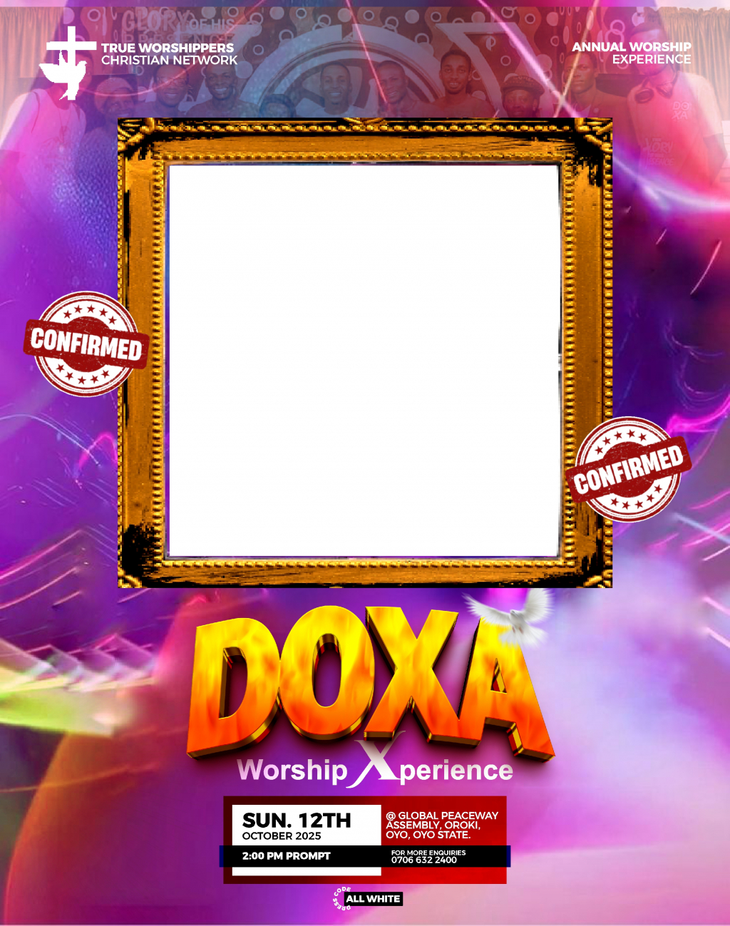 Create your personalized DP for DOXA WORSHIP EXPERIENCE - GetDP