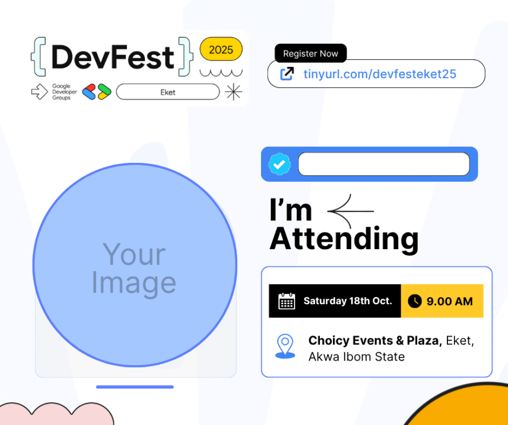 Create your personalized DP for GDG Eket - GetDP