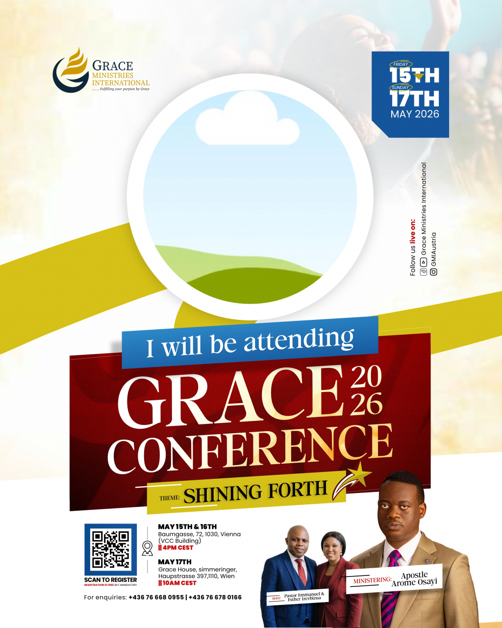 Create your personalized DP for GRACE CONFERENCE 2026 - GetDP